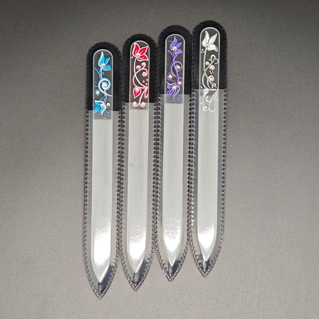 Glass Nail Files/crystal Nail Files - Etsy