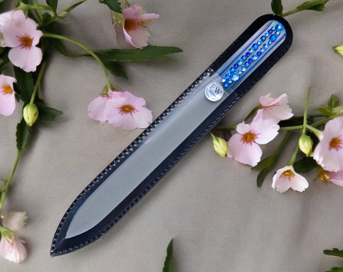 Glass Nail Files / Crystal Nail Files Czech Original - Etsy