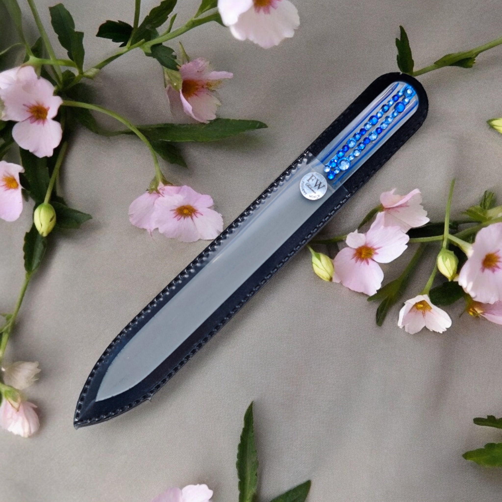 Glass Nail Files / Crystal Nail Files Czech Original - Etsy