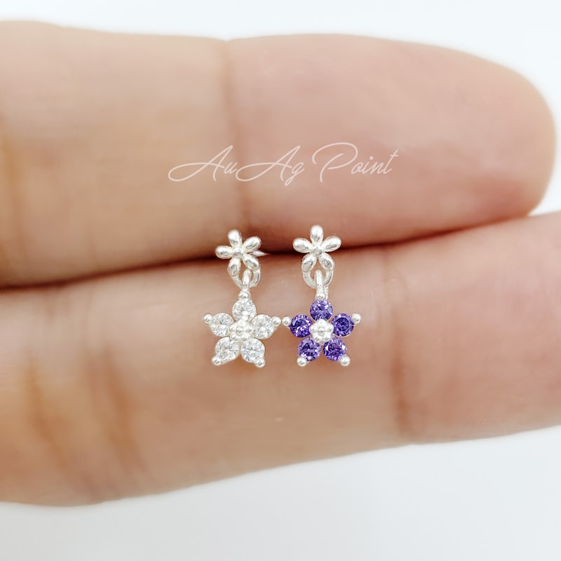 Flower Helix Earring - Etsy