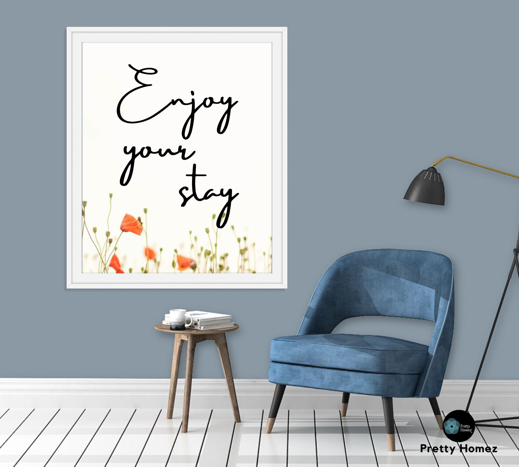 Guest Room Print ,enjoy Your Stay Sign as a Guest Room Wall Art. - Etsy