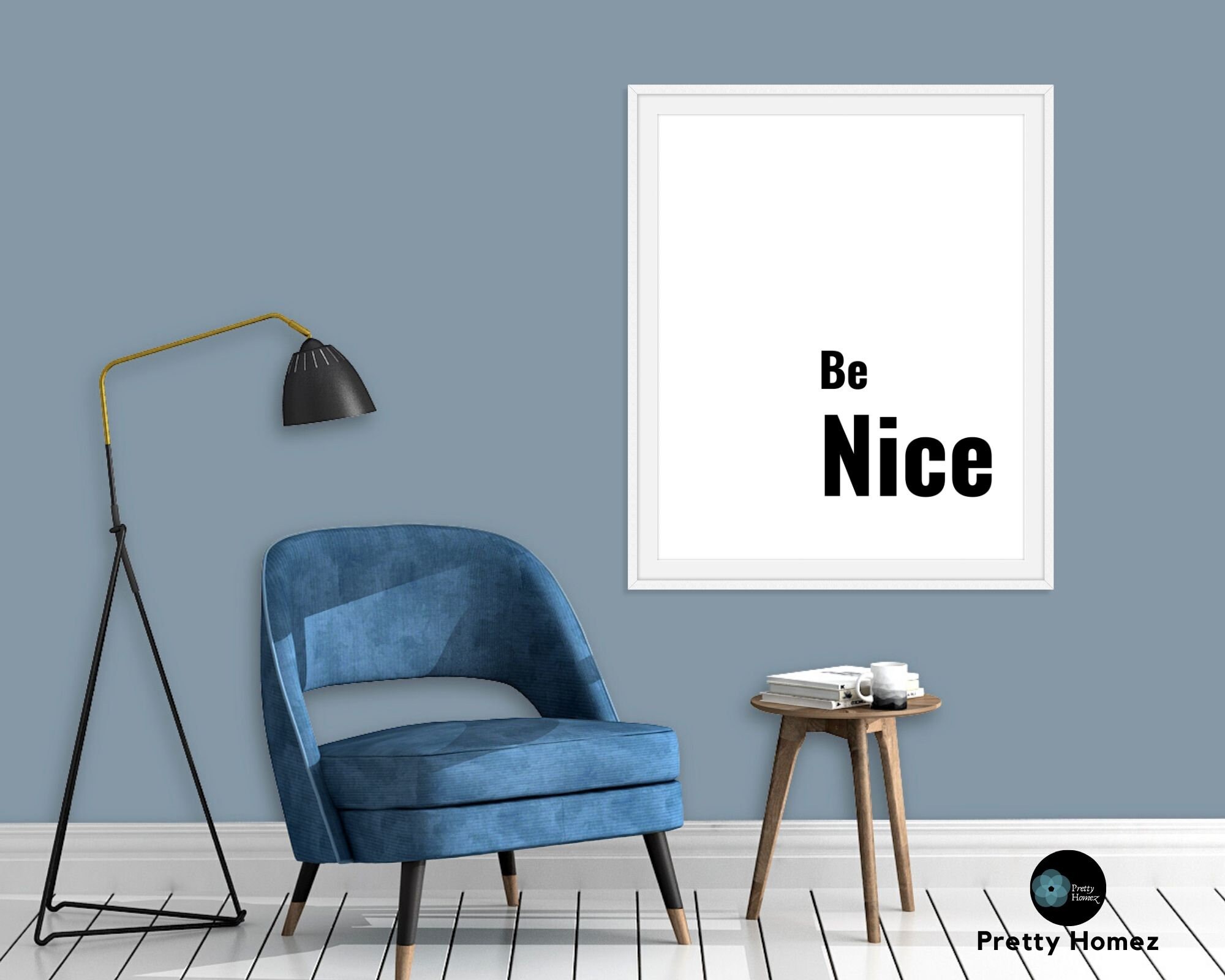 Motivational Wall Art be Nice Inspirational Wall Art for Home & Office ...