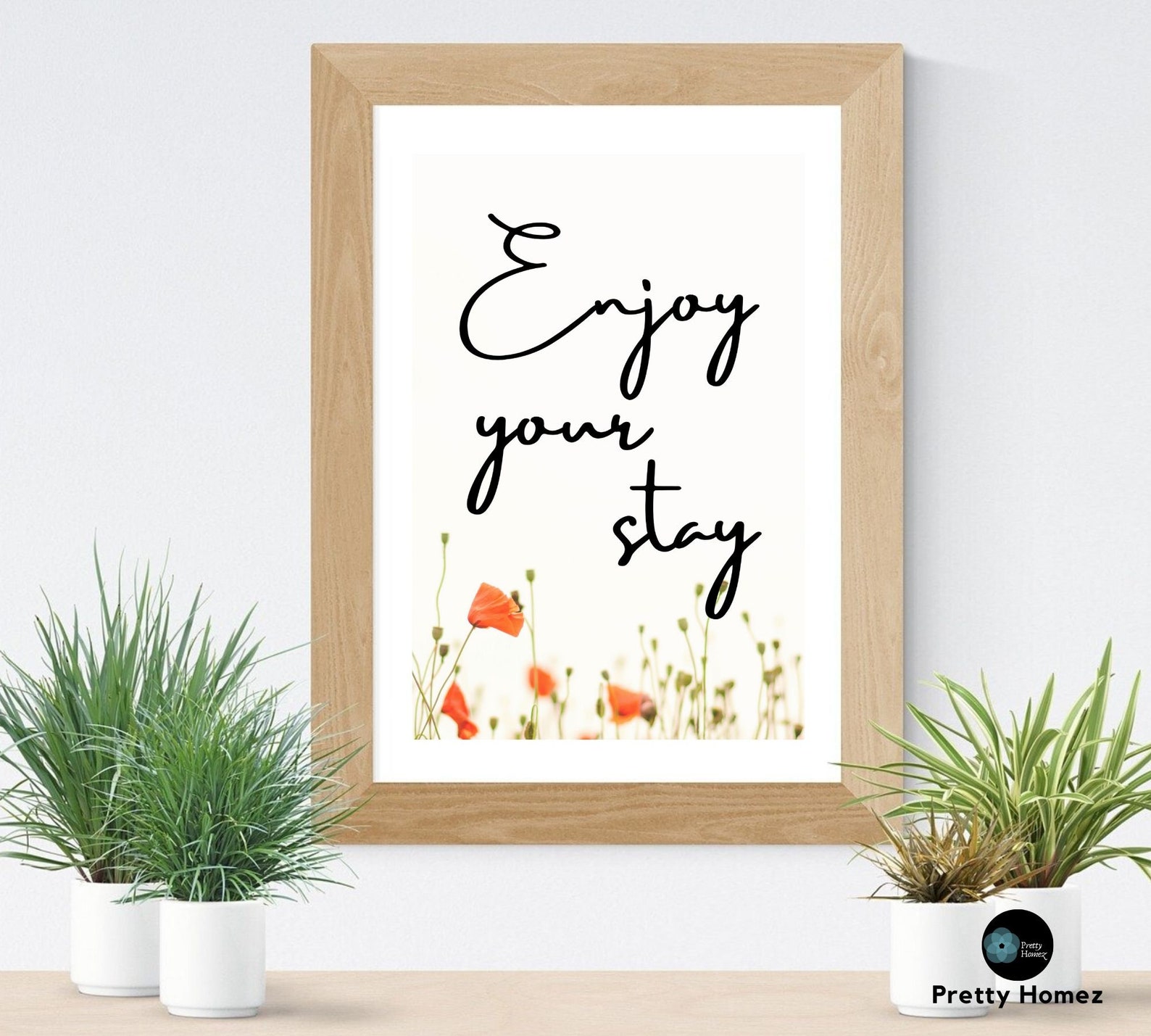 Guest Room Print enjoy Your Stay Sign as a Guest Room Wall - Etsy