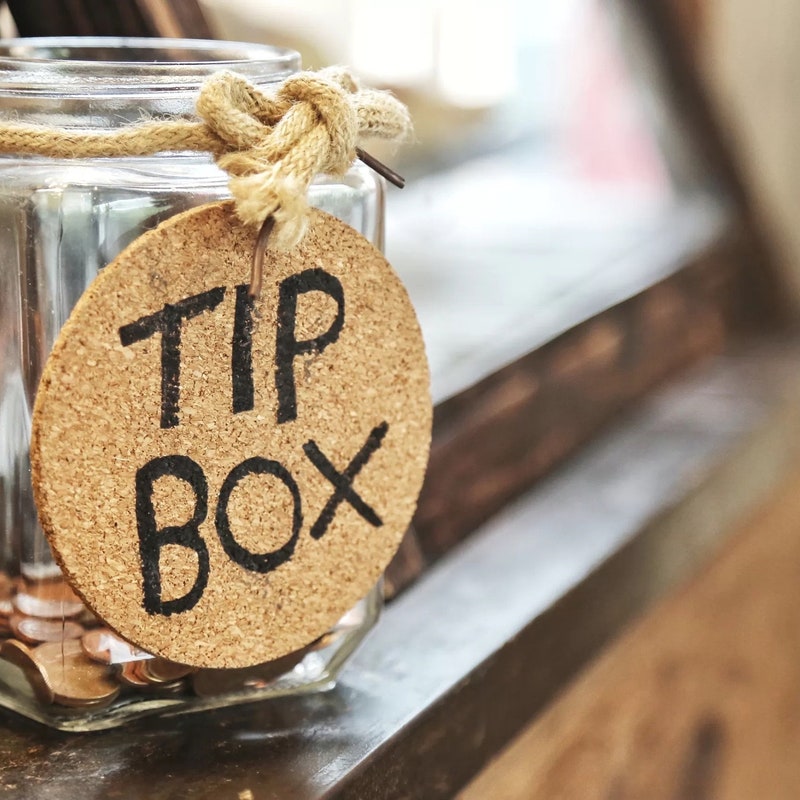 Tip Jar - Etsy