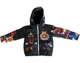 Sonic the Hedgehog Jacket - Etsy UK