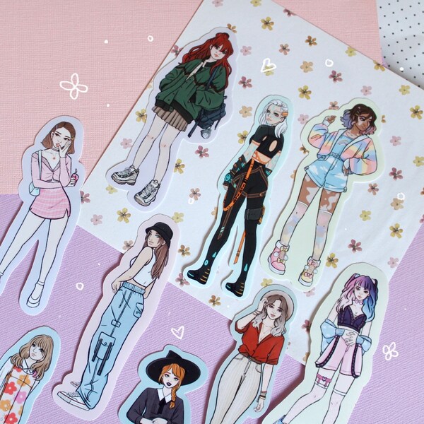 Cyberpunk Stickers Pack - Etsy