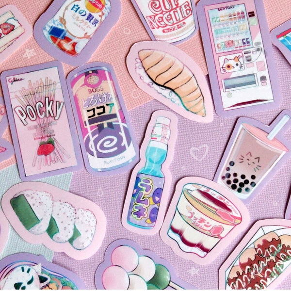 Shop Japanese Stickers Online - Etsy