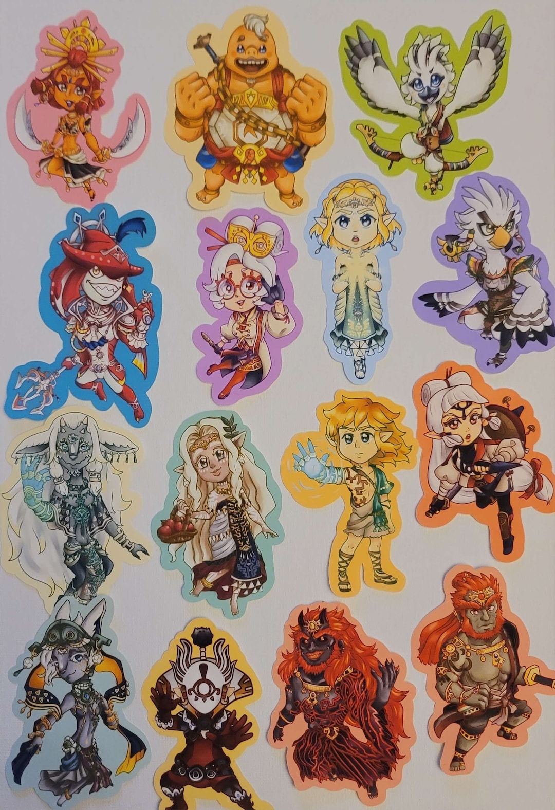 Legend of Zelda: BOTW, Hyrule Warriors and TOTK Stickers+pin! - Etsy