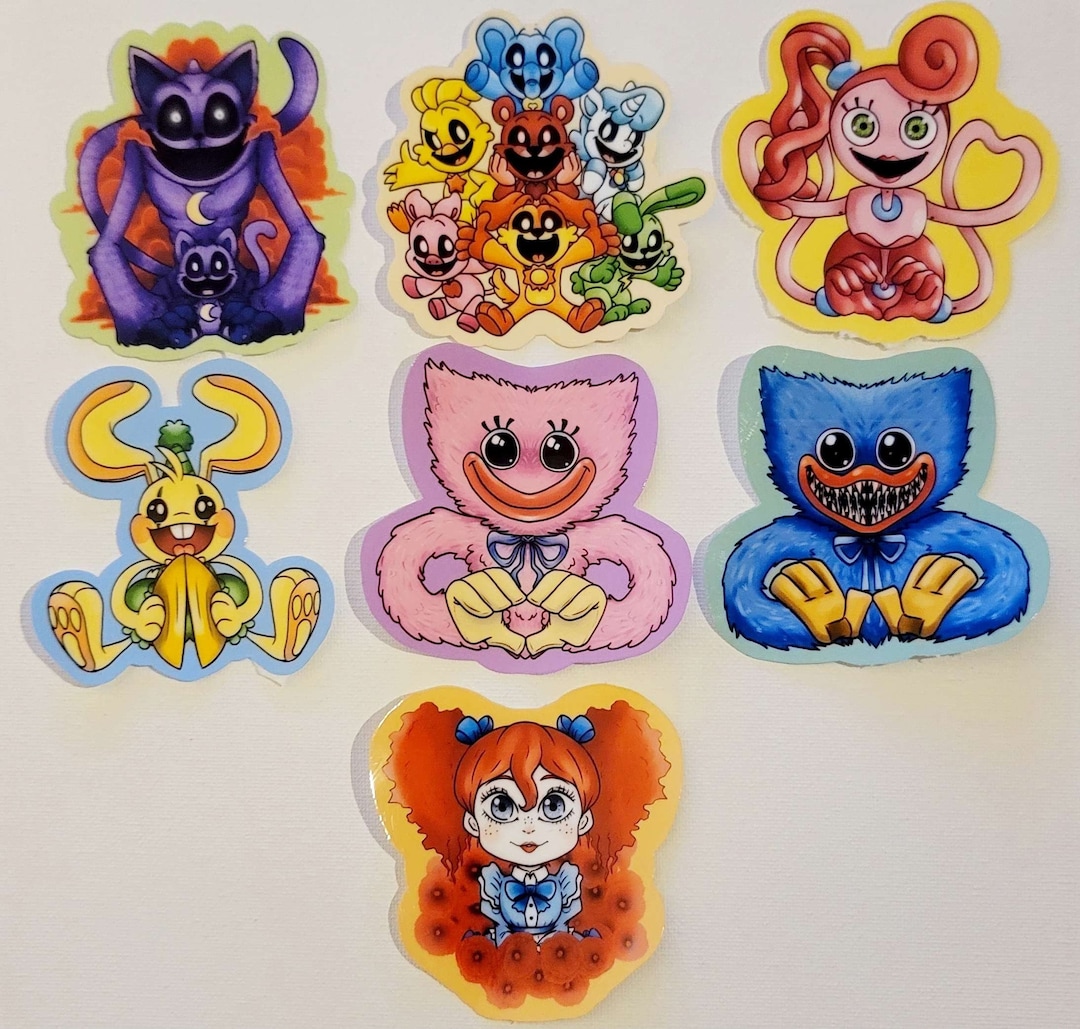Poppy Playtime Stickers - Etsy