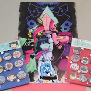 Deltarune Art Bundle+more! - Etsy