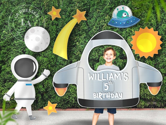 Rocket Photo Booth Frame Rocket Wall Art Rocket Yard Sign - Etsy