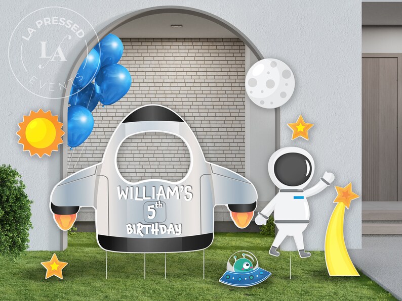 Rocket Photo Booth Frame Rocket Wall Art Rocket Yard Sign - Etsy