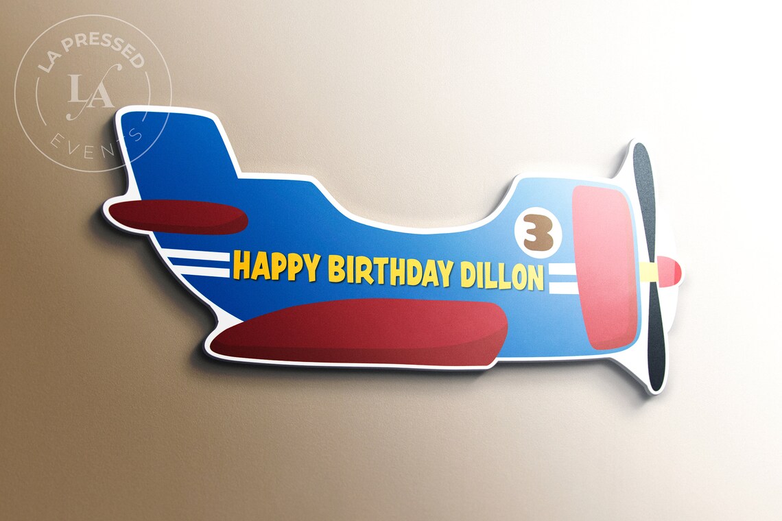 Airplane Photo Booth Frame | Airplane Wall Art | Airplane Yard Sign | 3 ...
