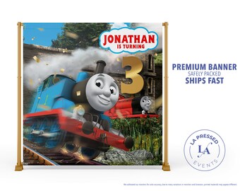 Thomas and Friends Backdrop - Etsy