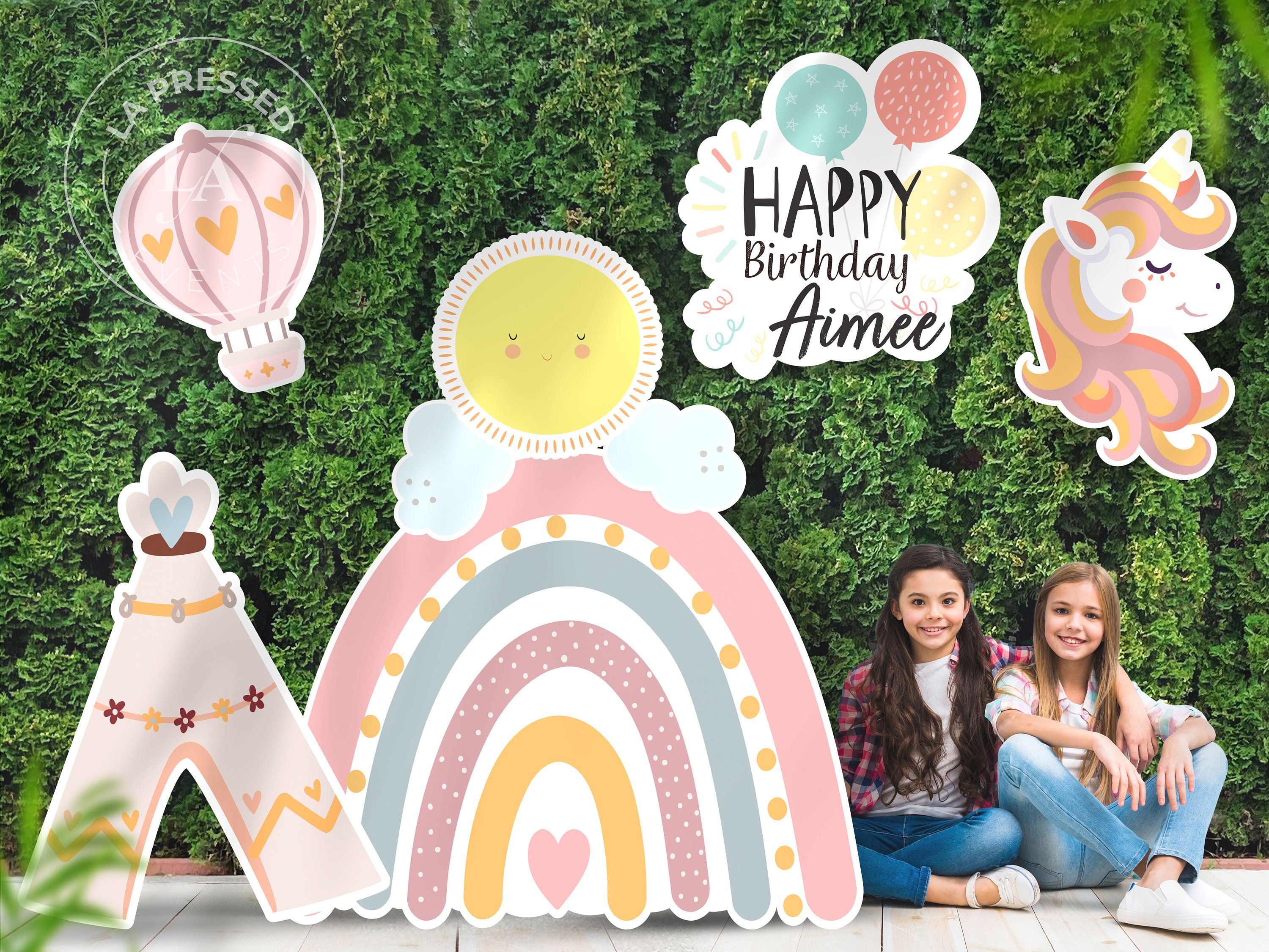 Boho Photo Booth Frame Boho Wall Art Boho Yard Sign. - Etsy UK