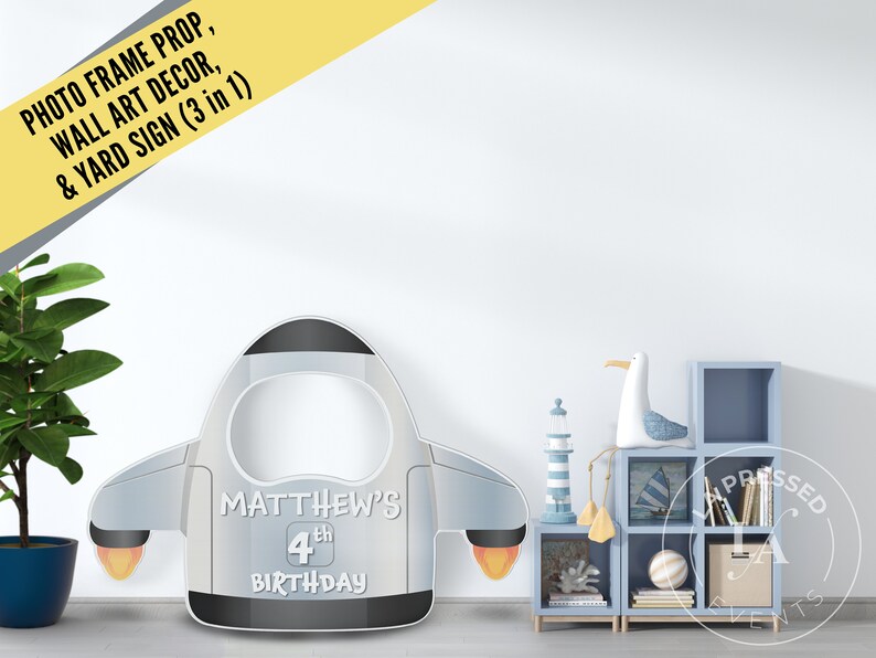 Rocket Photo Booth Frame Rocket Wall Art Rocket Yard Sign - Etsy