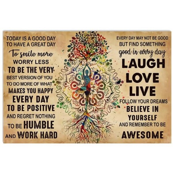 Today is a Good Day to Have a Great Day Poster - Etsy