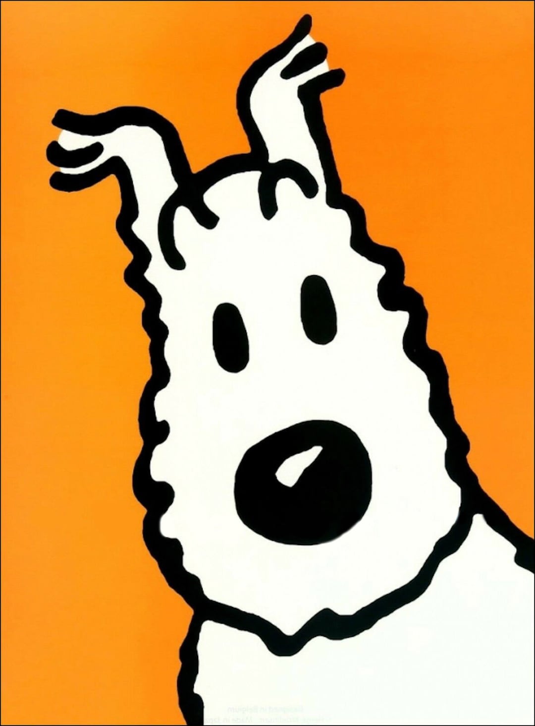 Snowy the Dog Tintin's Pet Friend Digital - Etsy