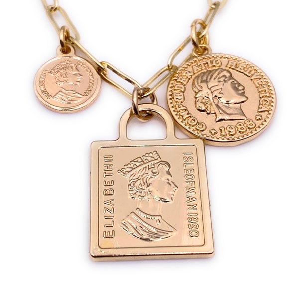 Coin Charms - Etsy