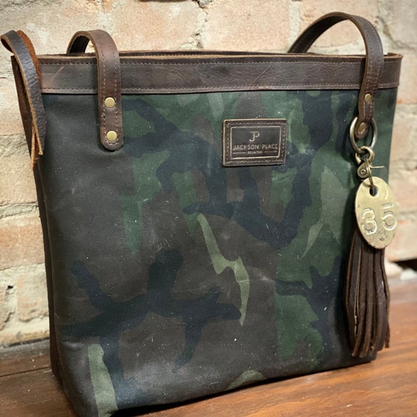 Camo Tote Bag - Etsy