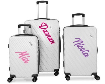 Suitcase Stickers - Etsy UK