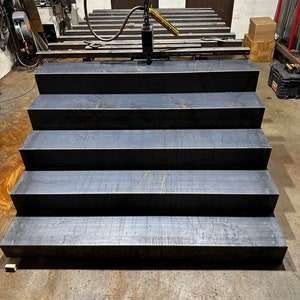 Custom Modern Corten Steel Garden Steps – Custom-made in the USA by H&P ...