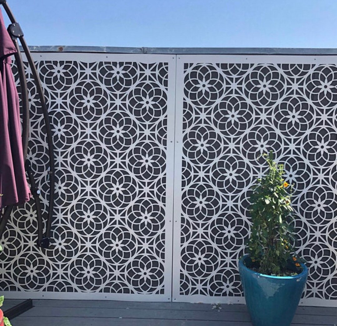 Custom Made Size Outdoor Privacy Screens , Custom Metal Art. the Size ...