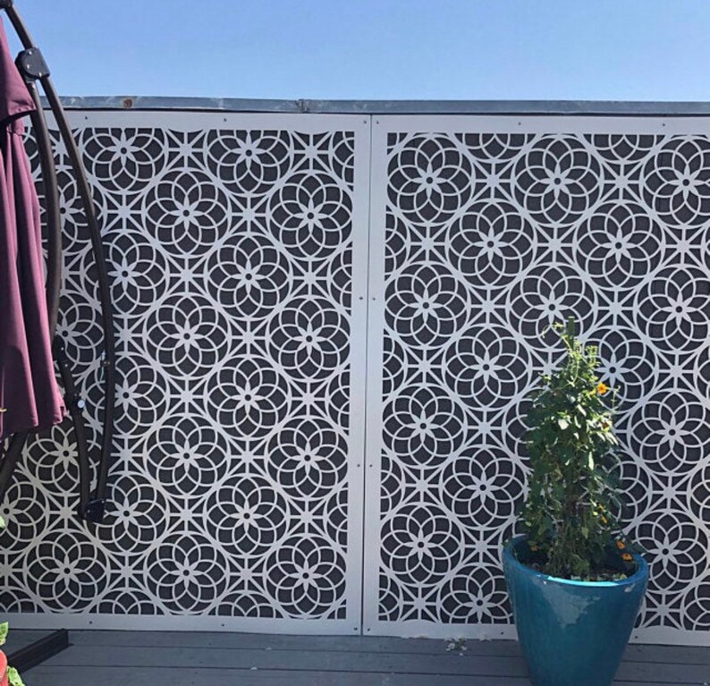 Custom Made Size Outdoor Privacy Screens Custom Metal Art. - Etsy