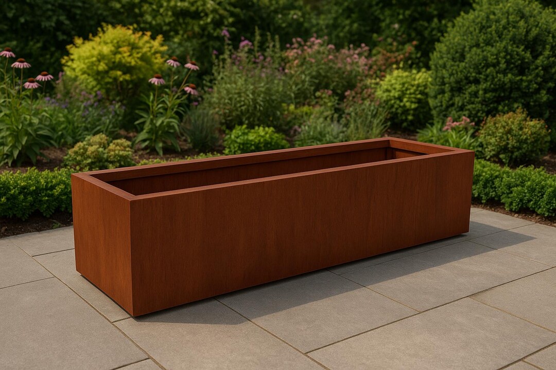 Custom Corten Steel Planters by H&P Building – Indoor and Outdoor ...