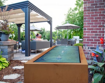 Corten Water Feature - Etsy Australia