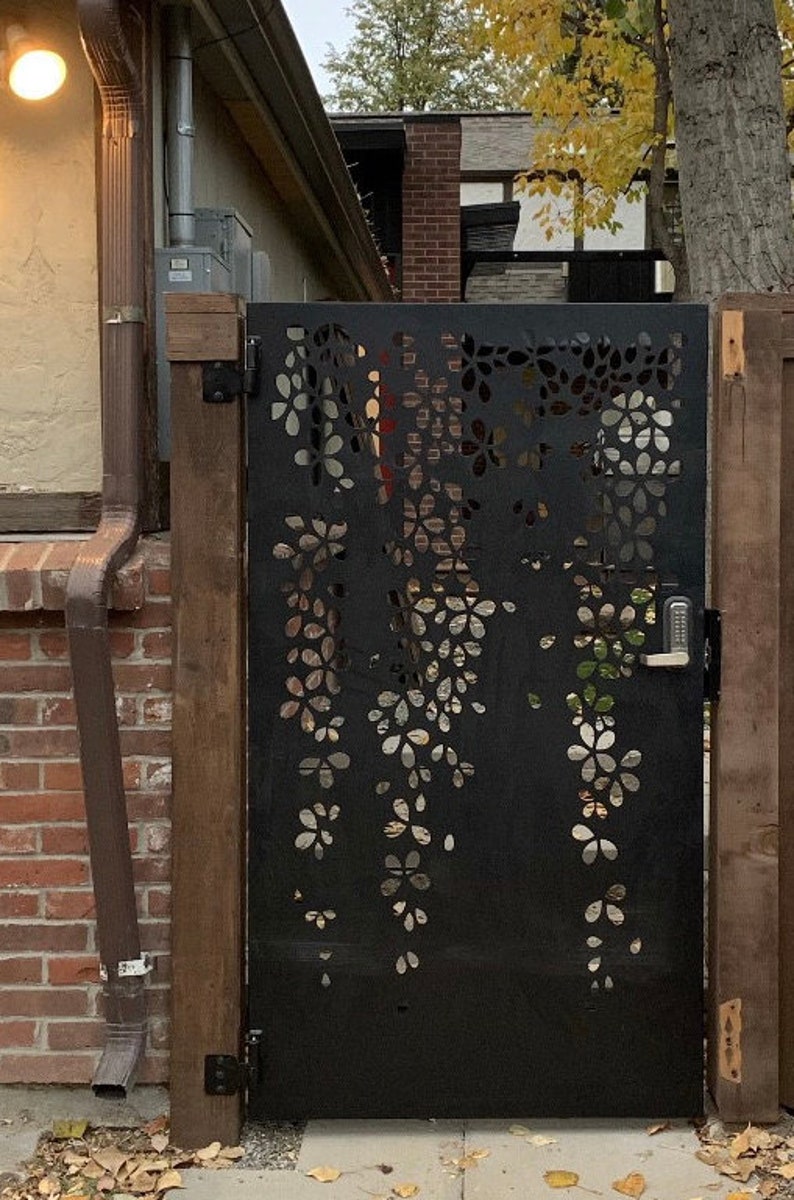 Custom Made Size Gate Outdoor Privacy Screen Outdoor | Etsy