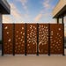 Tree of Life Privacy Screen | Corten Steel Outdoor Panel With Birds and ...