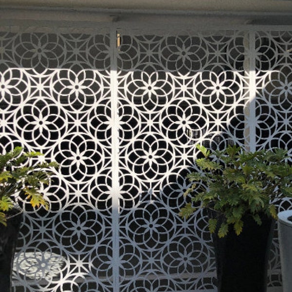 Wrought Iron Privacy Screen - Etsy