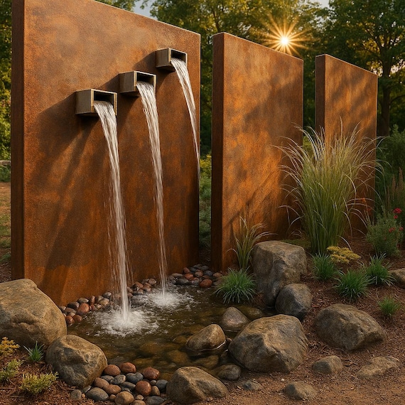 Outdoor Wall Water Features