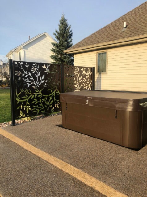 Custom Made Size Outdoor Privacy Screen Outdoor Privacy - Etsy Canada