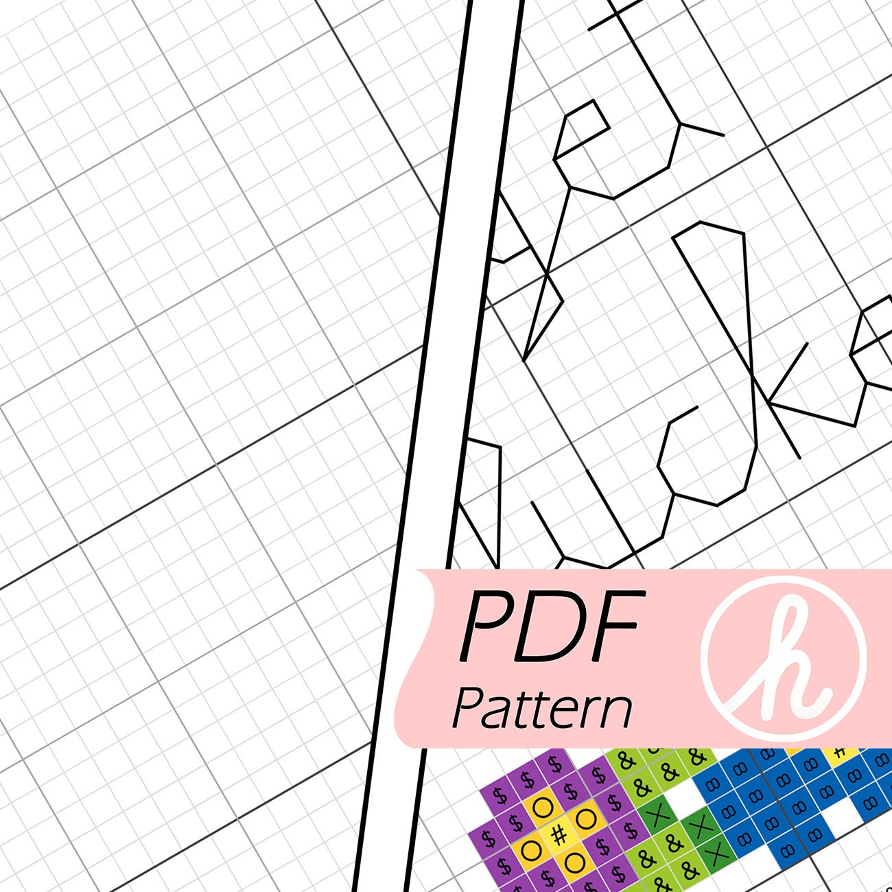 Subversive PDF Pattern Pack Digital Download Easy Cross | Etsy
