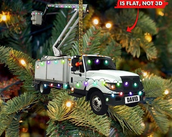 Christmas Bucket Truck - Etsy