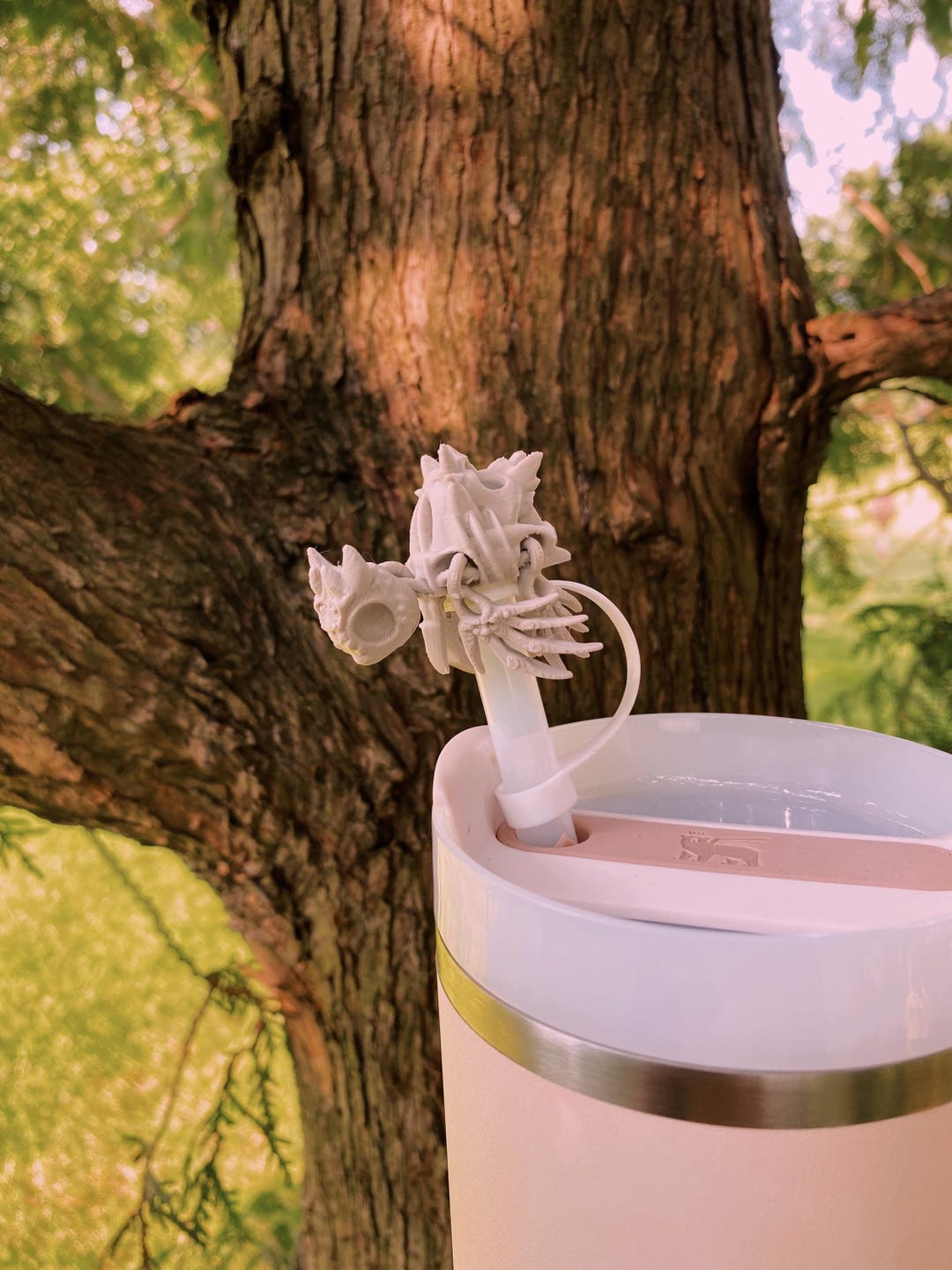 Skeleton Sea Turtle Straw Charms Toppers for Stanley Tumblers and Other ...