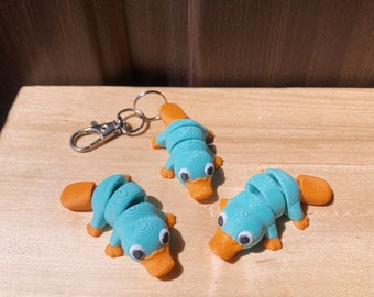 Perry the Platypus Perry the Inaction Figure - Etsy