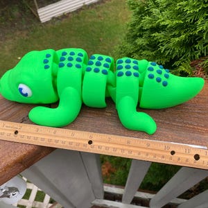JUMBO 3D Printed Articulated Fidget Alligators Gator - Etsy