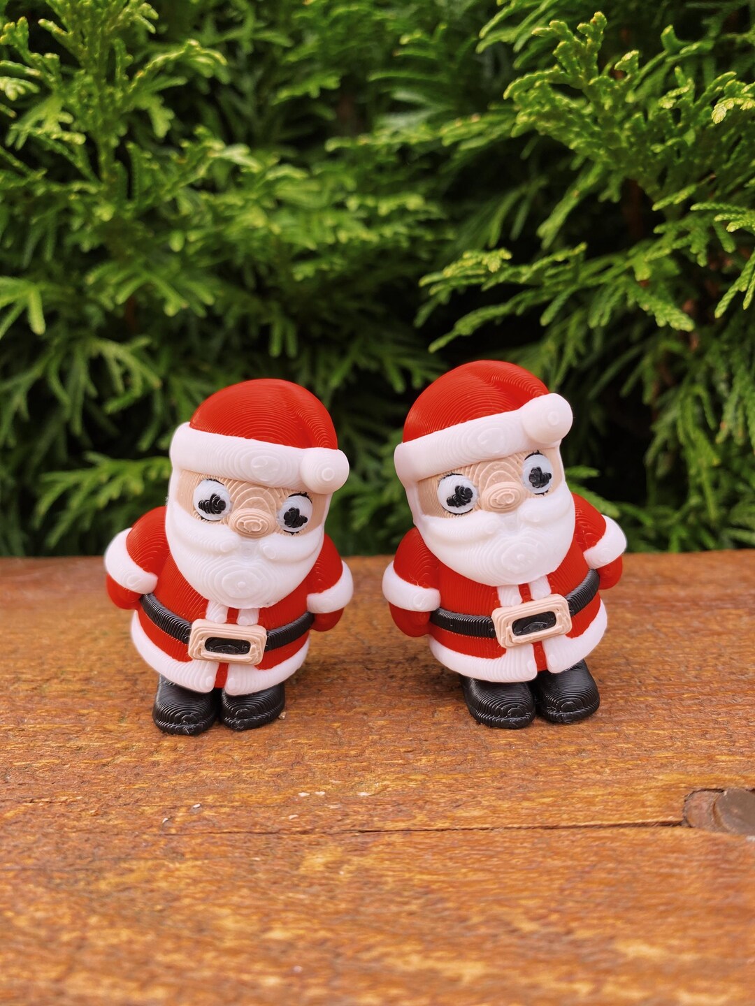 Flexi Santa 3D Printed Articulated Santa Claus Christmas North Pole ...