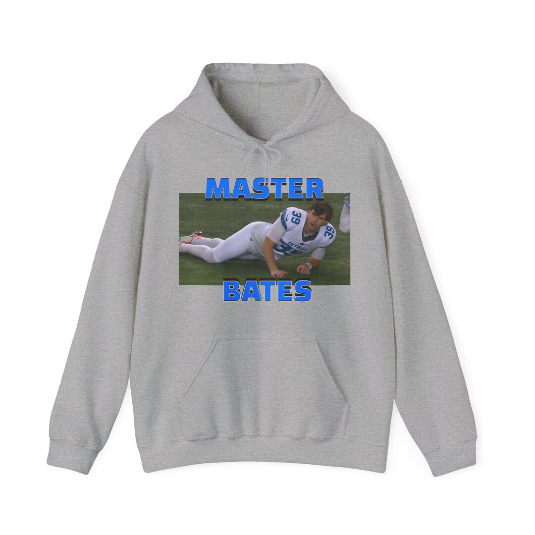 Master Bates Jake Bates Detroit Lions Kicker Punter Funny Meme Unisex ...