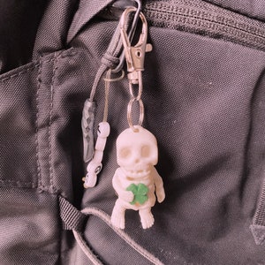 3D Printed Articulated Fidget Skeletons Heart Skeleton Lucky Skeleton ...