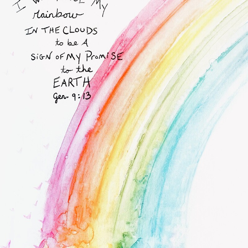 Bible Verse Painting - Etsy