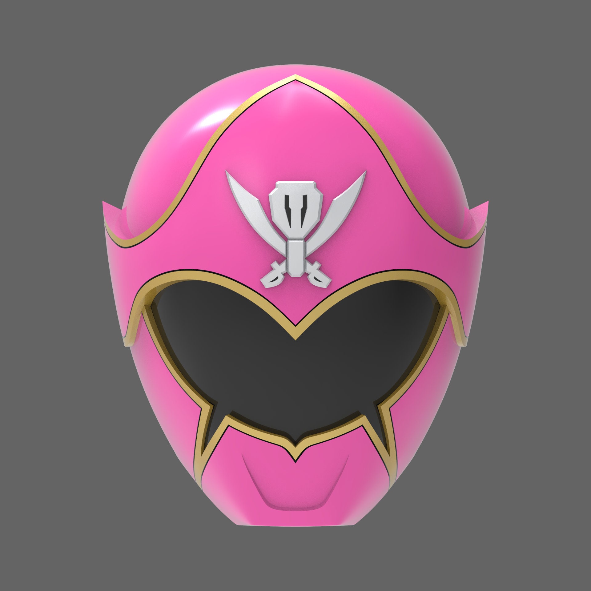 Gokaiger/super Megaforce Core Team Helmet 3D Models - Etsy