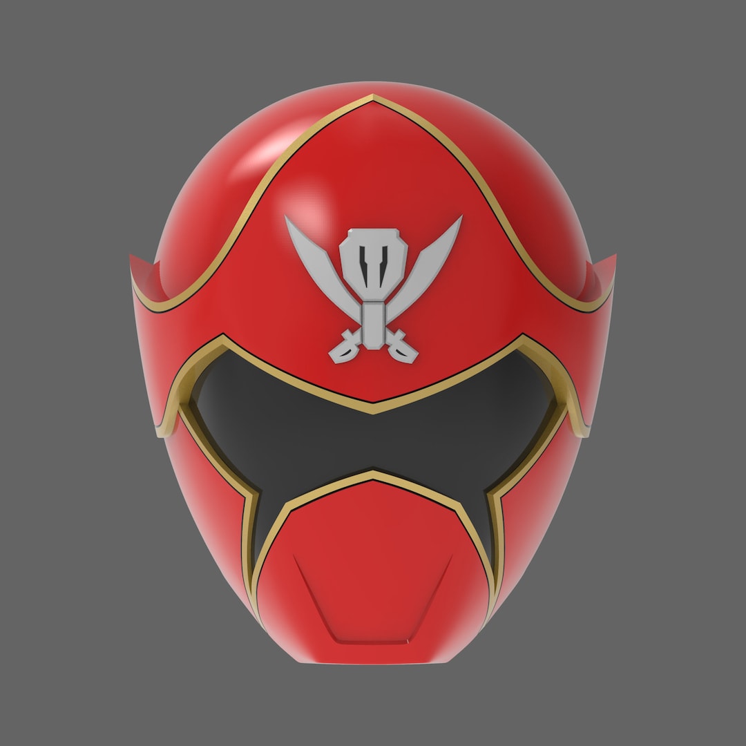 Gokaiger/super Megaforce Core Team Helmet 3D Models - Etsy