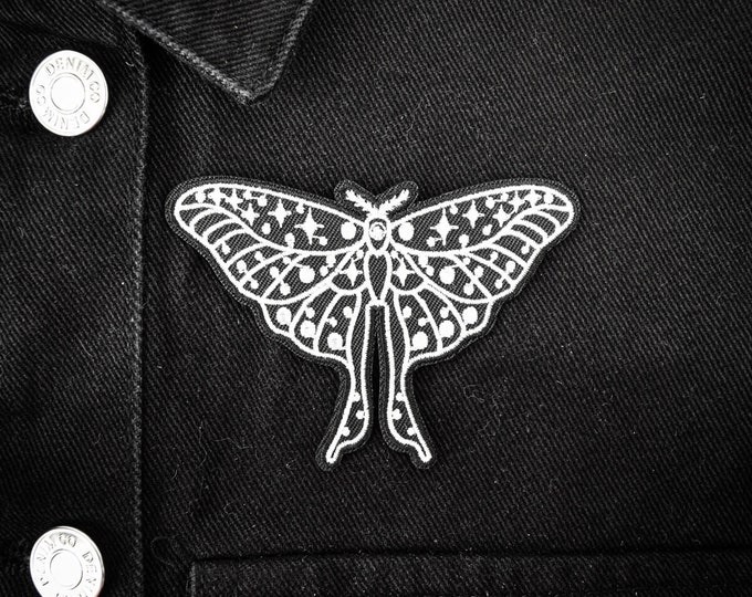 Moth Patches Insect Patch, Bug Patch, Animal Patch, Butterfly, Goth ...