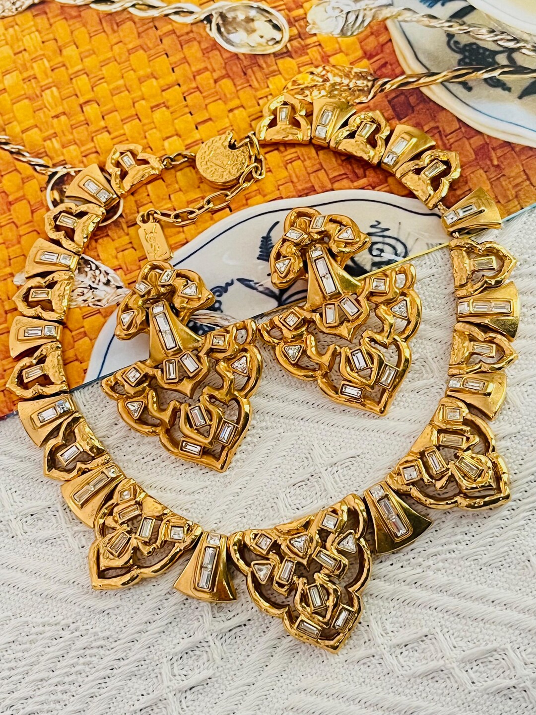 Yves Saint Laurent YSL Vintage 1985 Catwalk Massive Door Knocker ...