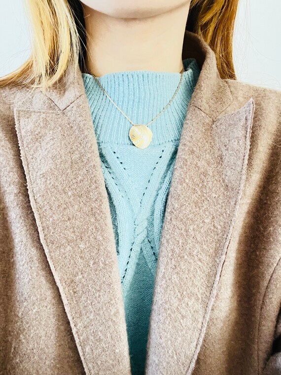 Christian Dior Vintage 1980s Modernist Shell Crystals… - Gem