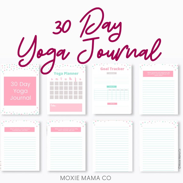 Yoga Journal - Etsy